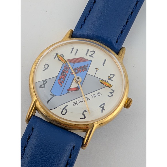 School Time | Accessories | Vintage School Time Watch Women Rotating ...